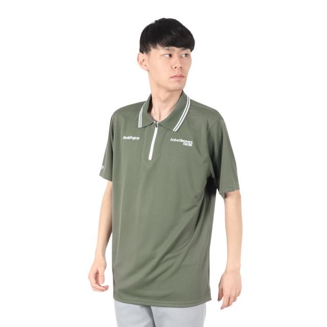 リヴィアプロジェクツ(Rivvia Projects)SWING FOUNDATION ポロシャツ RKN-25122-OLV…