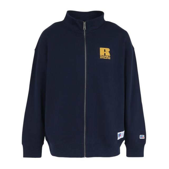 ラッセル(RUSSELL)C100 ロゴフルジップ スウェットシャツ RBM25F0014 NVY(Men’s)