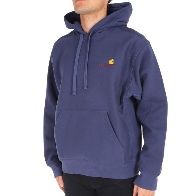 カーハート(CARHARTT)フーデットアメリカンスクリプトスウェットシャツ I0282790WJXX22FW(Men’s)