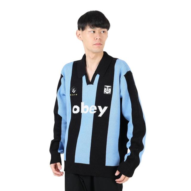 オベイ(OBEY)サッカー ジャージー セーター 151000090LBL(Men’s)