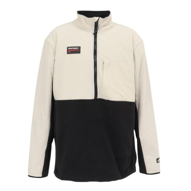 リヴィアプロジェクツ(Rivvia Projects)ハーフジップ POLAR フリース ジャケット RFL-25325-BK…