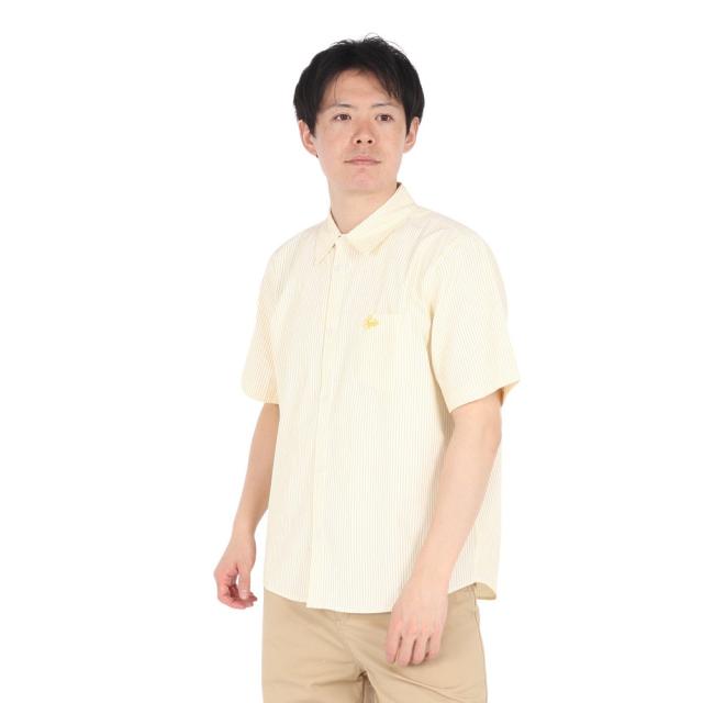 SPLR(SPLR)ストライプ 半袖シャツ 2511-18115-00843(Men’s)