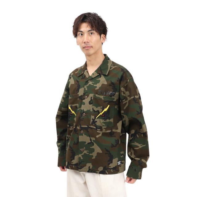 エクストララージ(XLARGE)RIPSTOP MILITARY シャツ 101251014001-CAMO(Men’s)