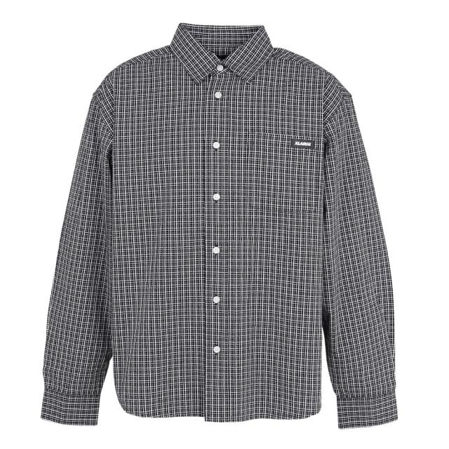 エクストララージ(XLARGE)PLAID 長袖シャツ 101253014003-BLACK(Men’s)