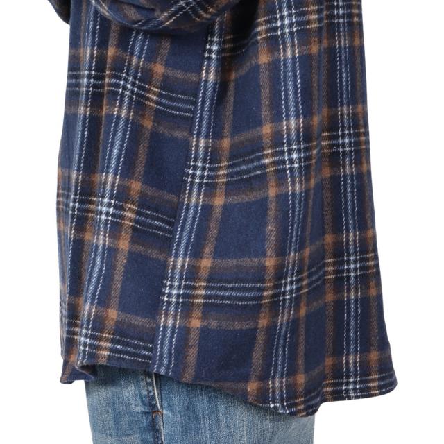 IPD(IPD)OG フーディ フランネル シャツ IPDFLOG-816-NAV(Men's)の通販