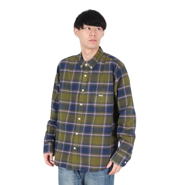 オベイ(OBEY)MORGAN WOVEN シャツ 181200407MGN(Men’s)