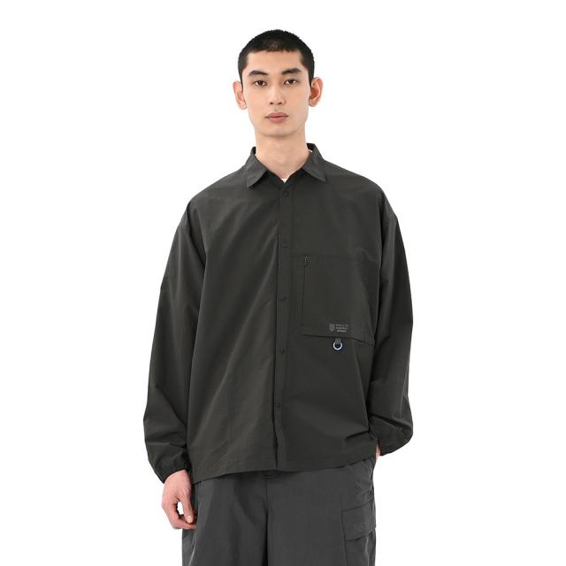 ニューバランス(new balance)長袖シャツ オーバーサイズドロングスリーブシャツ AMT55076BLK(Men’s)