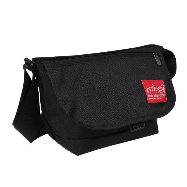 マンハッタンポーテージ(ManhattanPortage)ナイロン メッセンジャーバッグ JR フラップ ジッパーポケット M…