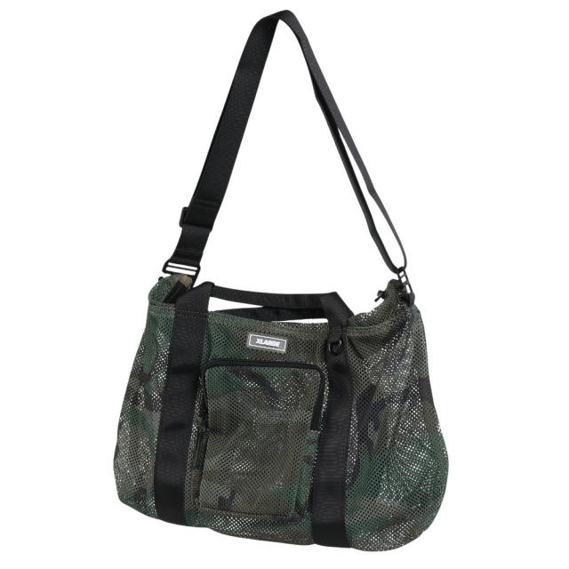 エクストララージ(XLARGE)メッシュ ショルダーバッグ 101252053002-CAMO(Men’s)
