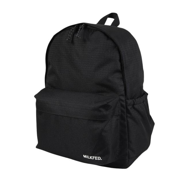 ミルクフェド(MILKFED.)DAILY デイパック 103251053008-BLACK(Lady’s)