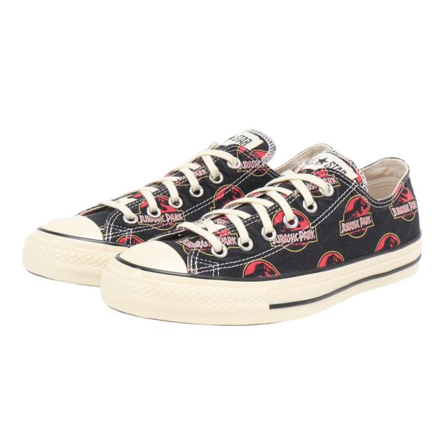 コンバース(CONVERSE)スニーカー キャンパスシューズ オールスター エイジド LG OX ジュラシック・パーク B ブ…
