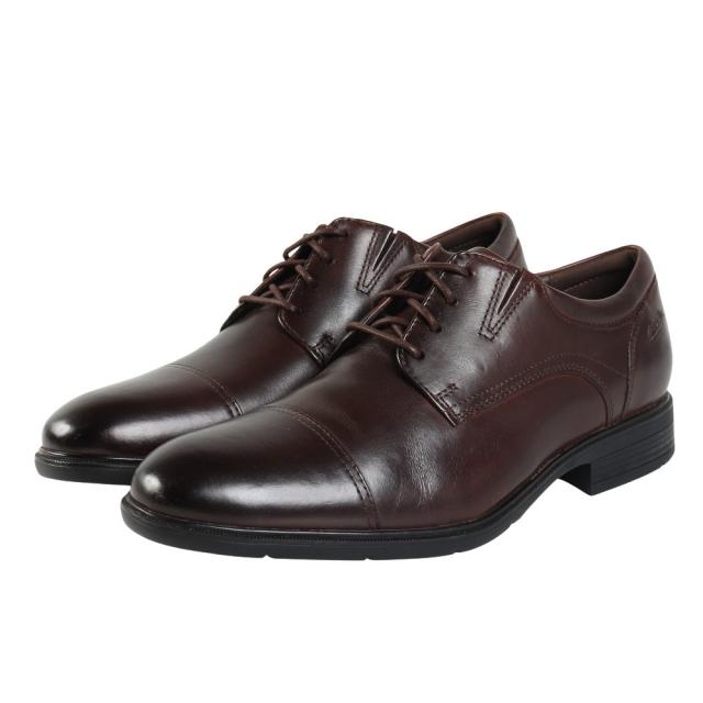 クラークス(Clarks)タウンシューズ STEADWELL CAP ブラック 26184677 カジュアル シューズ(Men…