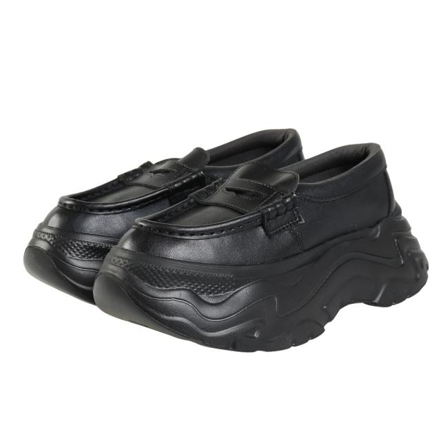 コンバース(CONVERSE)オールスター シティハイク ローファー BKM ブラック 31315811 カジュアルシューズ(…