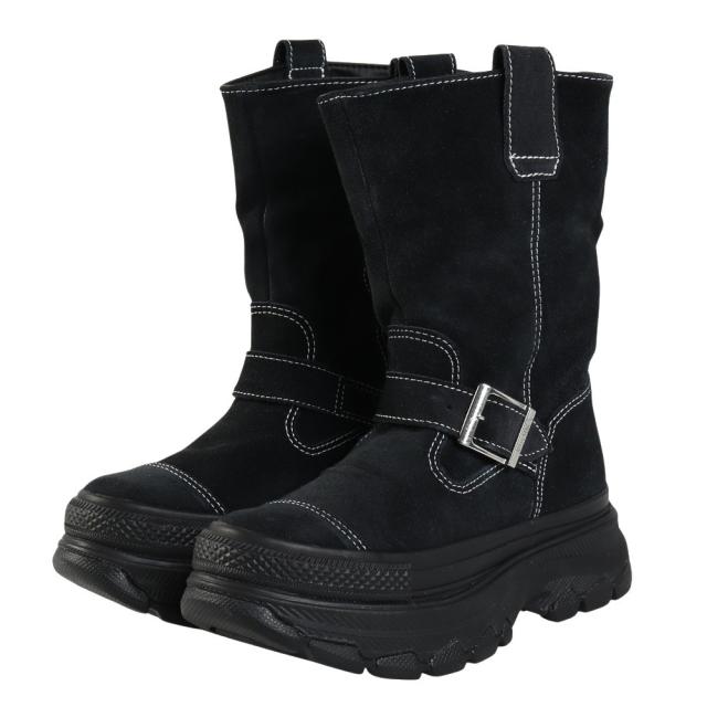 コンバース(CONVERSE)オールスター トレックウエーブ ウエスタンブーツ HI BK ブラック 31315691 カジュ…