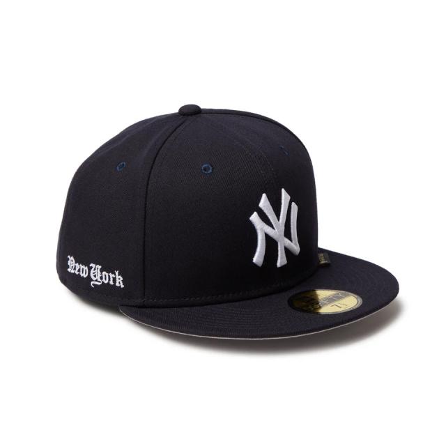 ニューエラ(NEW ERA)59FIFTY MLB GORE-TEX ニューヨーク・ヤンキース キャップ ネイビー S-Lサイ…
