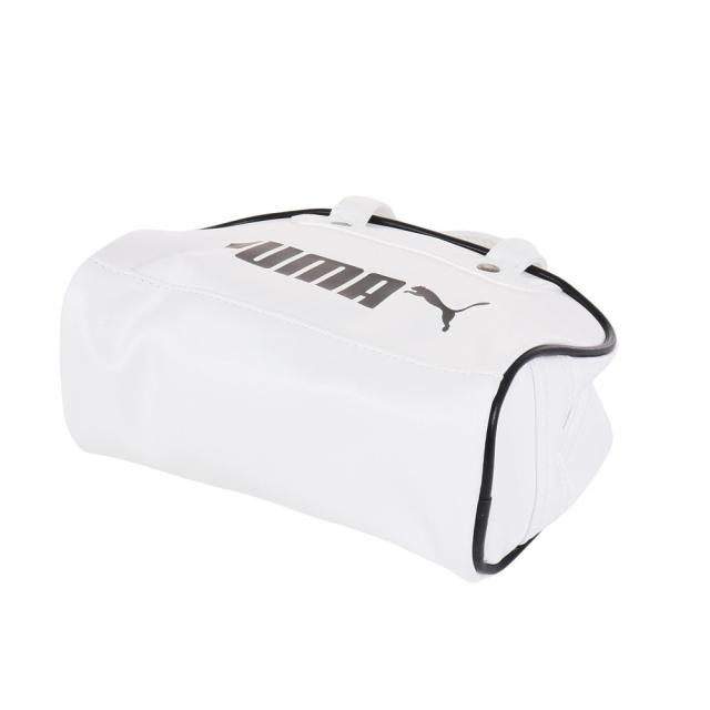 プーマ(PUMA)SUPER PUMA MINI グリップ 小型ボストンバッグ 白