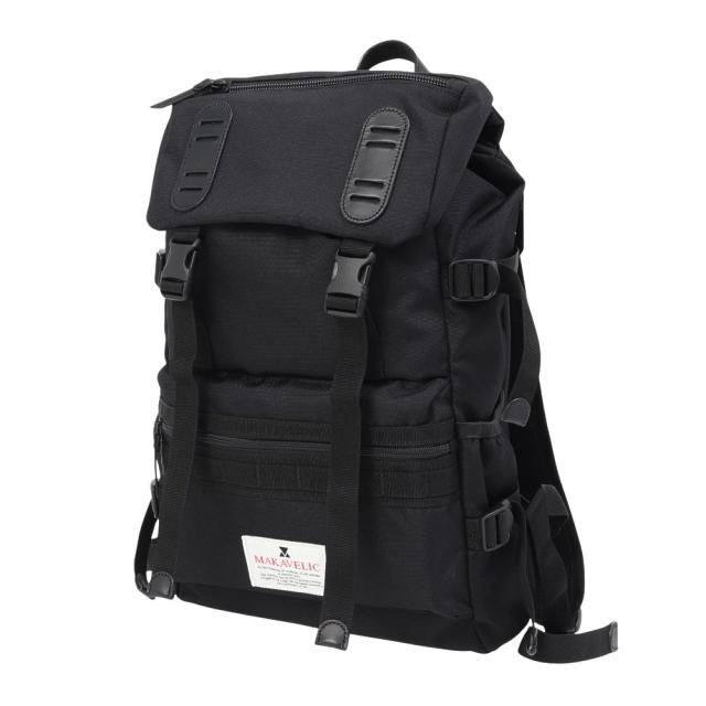 マキャベリック(MAKAVELIC)DOUBLE BELT ADMIX デイパック リュックサック 312410101BLK …