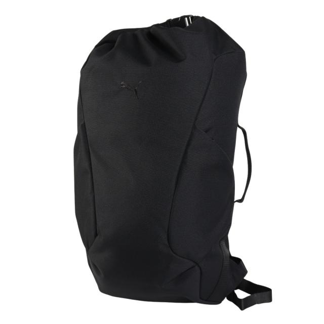 プーマ(PUMA)バックパック スポーツバッグ MWQミディアム ロールトップ 黒 22L 09205601 リュック デイバ…