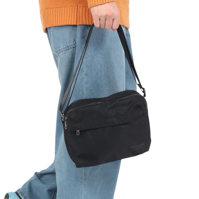 ヤックパック(YAK PAK)スクエア ショルダーバッグ 黒 YAK24S010006 BLK(Men’s、Lady’s)