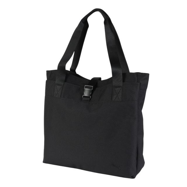 プーマ(PUMA)トートバッグ MWQ ラージ ショッパー 黒 23L 09205401 大容量 肩掛けバッグ 手持ちバッグ …