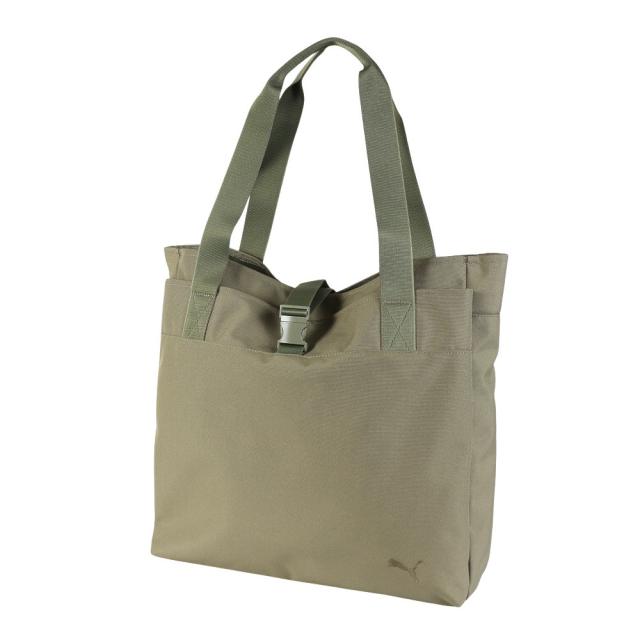 プーマ(PUMA)トートバッグ MWQ ラージ ショッパー カーキ 23L 09205402 大容量 肩掛けバッグ 手持ちバッ…