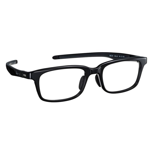 アイヴォル(EYEVOL)メガネフレーム ベック 黒 ブラック BECK 54 BK-LG※フレームのみ スクエア型 軽量 ビ…