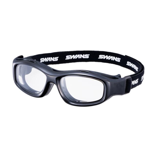 スワンズ(SWANS)アイガード GUARDIAN-S スポーツ用ゴーグル 小学生向け GDS-001 BK ケース付※フレー…