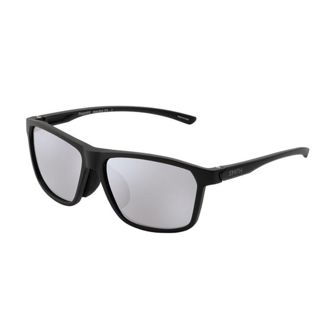 スミス(SMITH)サングラス POLARX Pinpoint Matte Black X-Gray 27 Silver Mi…