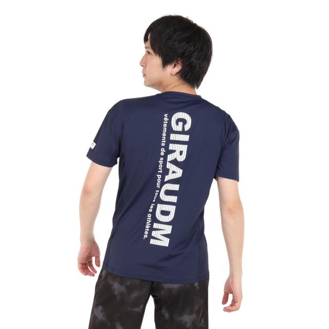 ジローム(GIRAUDM)半袖Tシャツ メンズ ドライプラスクール CT3S0031-TR863-GRHD NVY(Men’s)の通販はau ...