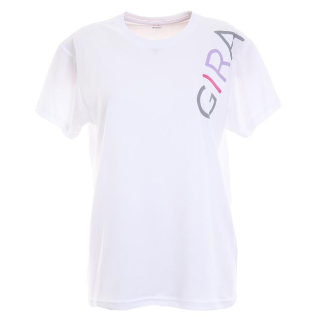 ジローム(GIRAUDM)半袖Tシャツ レディース プリントメッシュTRG CT2S3369-TR864-DGCD WHT(L…の通販はau ...
