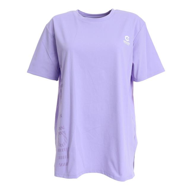 ジローム(GIRAUDM)半袖Tシャツ レディース プリントチュニック CT2S3385-TR864-DGCD LVD(Lad…の通販はau ...