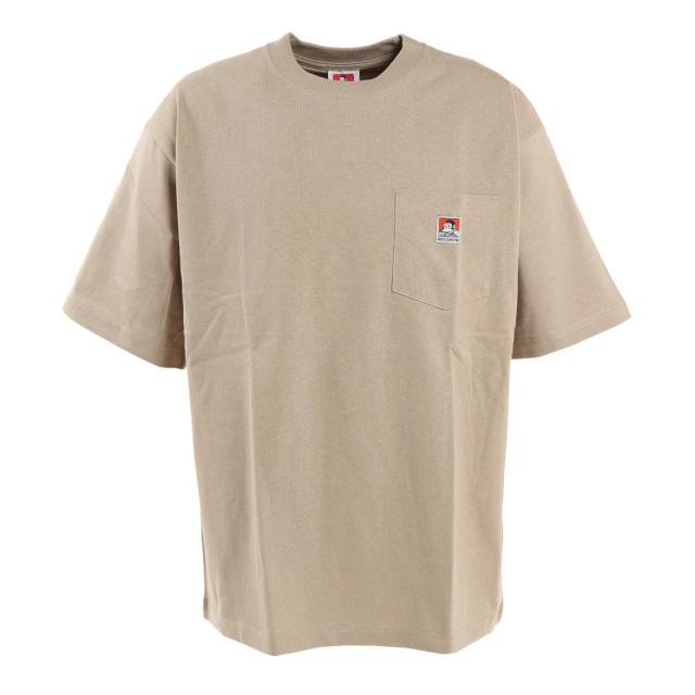 ベンデイビス(BEN DAVIS)ビッグシルエット ワンポイント ポケットTシャツ 2580000-BEI(Men’s)の通販はau PAY ...