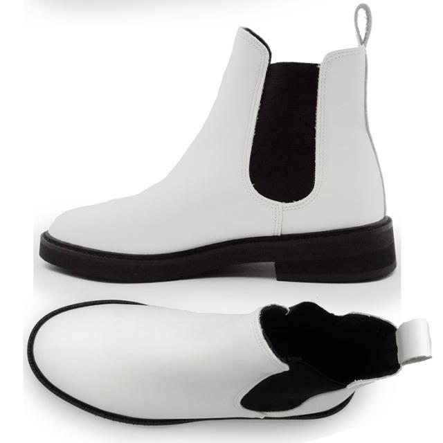 シークレットブーツ 7cmアップ サイドゴアブーツ シークレットシューズ