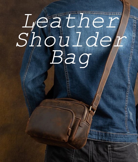 新品 レザー ショルダーバッグ 本革  ビンテージ ジッパー カジュアル ビジネス 斜め掛け 肩掛け レトロ