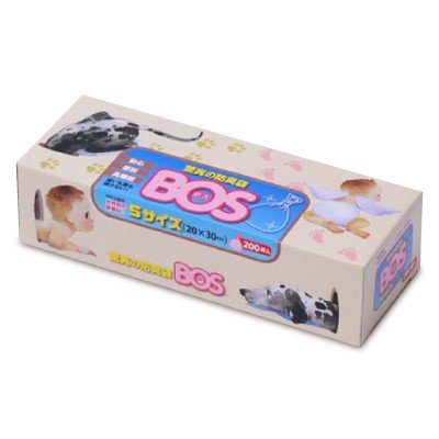 クリロン化成 防臭袋 BOS ボス ボックスタイプ おむつ・うんち処理用（Sサイズ） 200枚入り 沖縄配送不可の通販はau PAY ...