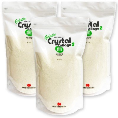 新田ゼラチン クリスタルコラージュ2 顆粒ゼラチン 500g × 3袋 沖縄配送不可