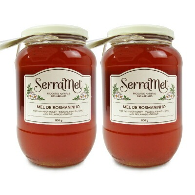 ワイルドラベンダーのはちみつ1.1kg × 2個 [メルカード・ポルトガル] 沖縄配送不可