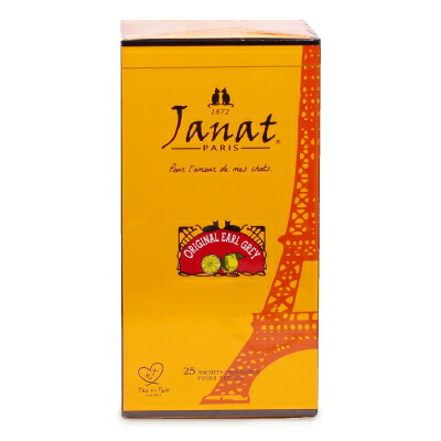 Janat (ジャンナッツ) ブラック・シリーズ オリジナルアールグレイ 50g (2gティーバッグ×25p)[オーバーシーズ]の通販はau PAY マーケット - にっぽん津々浦々 | au ...