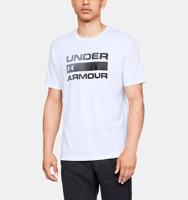 アンダーアーマー メンズ Tシャツ Under Armour Team Issue Wordmark Short Sleeve T-Shirt 半袖 White