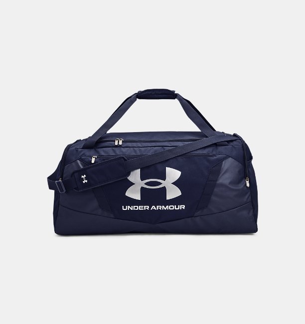 アンダーアーマー メンズ ダッフルバッグ Under Armour UA Undeniable 5.0 LG Duffle Bag - Midnight Navy/llic Silver