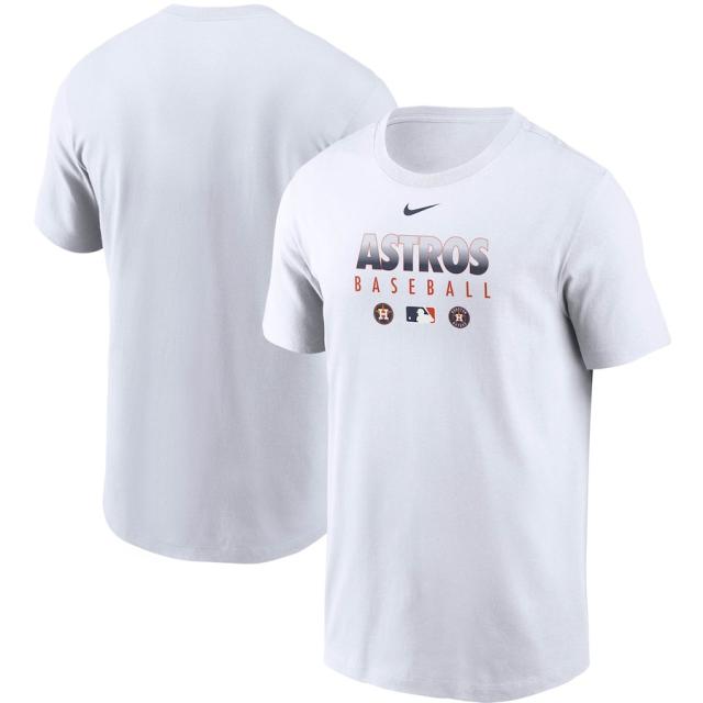 ナイキ メンズ Tシャツ Houston Astros Nike Authentic Collection Team Performance T-Shirt 半袖 White