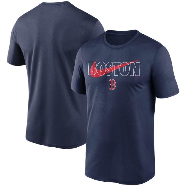 ナイキ メンズ Boston Red Sox Nike City Swoosh Legend Performance T-Shirt Tシャツ 半袖 Navy
