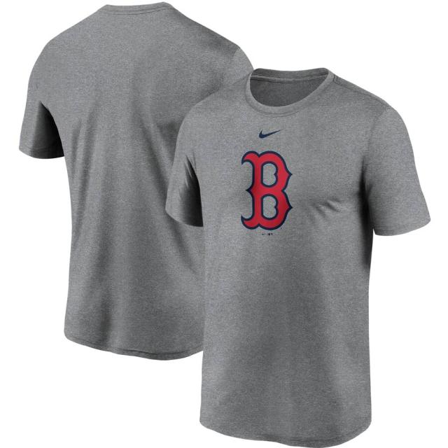 ナイキ メンズ Boston Red Sox Nike Team Large Logo Legend Performance T-Shirt Tシャツ 半袖 Gray