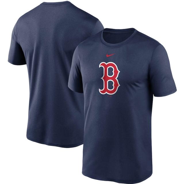 ナイキ メンズ Boston Red Sox Nike Team Large Logo Legend Performance T-Shirt Tシャツ 半袖 Navy