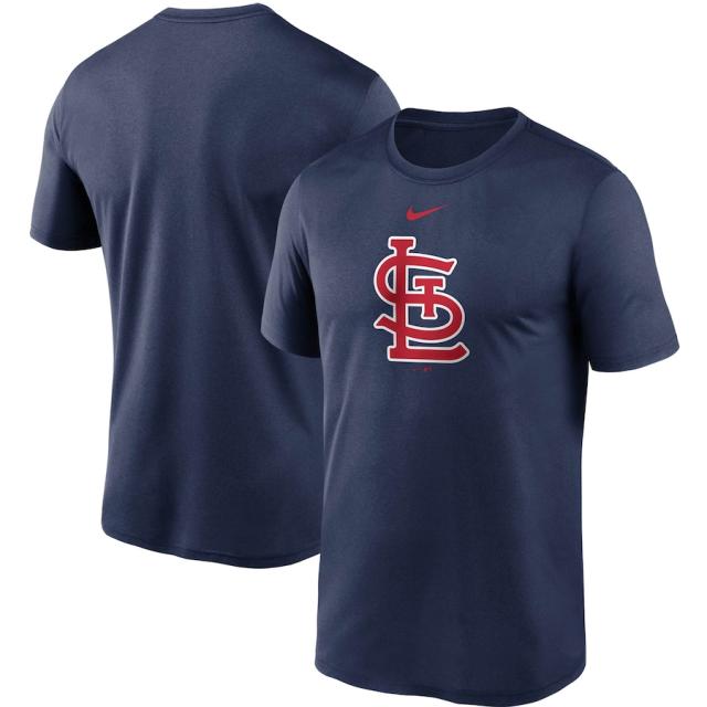 ナイキ メンズ St. Louis Cardinals Nike Team Large Logo Legend Performance T-Shirt Tシャツ 半袖 Navy