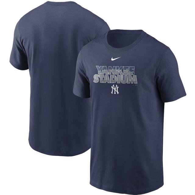 ナイキ メンズ Tシャツ New York Yankees Nike Stadium Filled T-Shirt 半袖 Navy