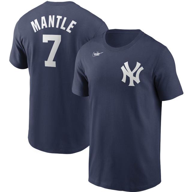 ナイキ メンズ Tシャツ Mickey Mantle 