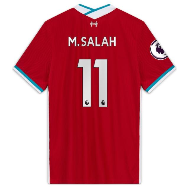 ナイキ メンズ ジャージ Mohamed Salah "Liverpool" Nike 2020/21  Authentic Player Jersey - Red