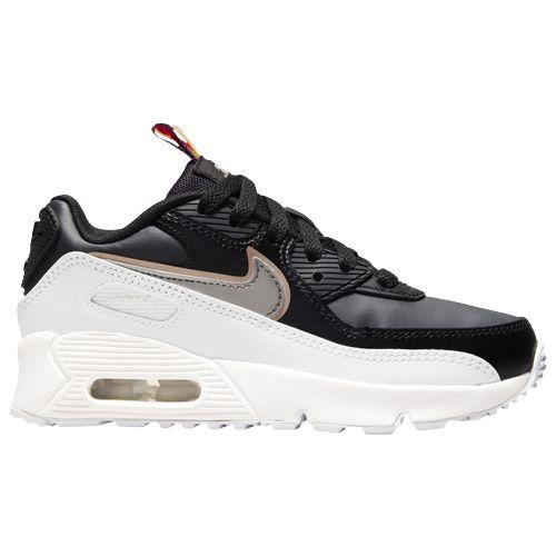 ナイキ キッズ ジュニア スニーカー Nike Air Max 90 Leather SE PS - Black/Bronze