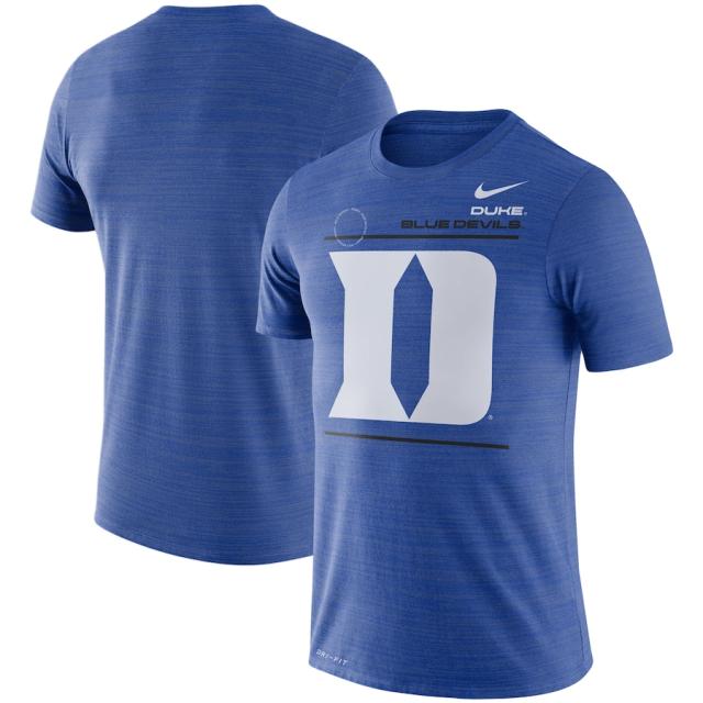 ナイキ メンズ Tシャツ Duke Blue Devils Nike 2021 Sideline Velocity Performance T-Shirt - 